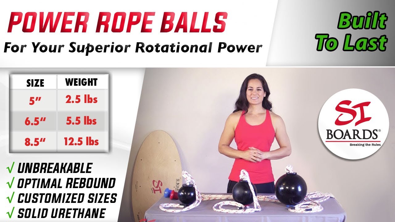 Power Rope Balls for Unbreakable and Dynamic Rotational Power | Si ...