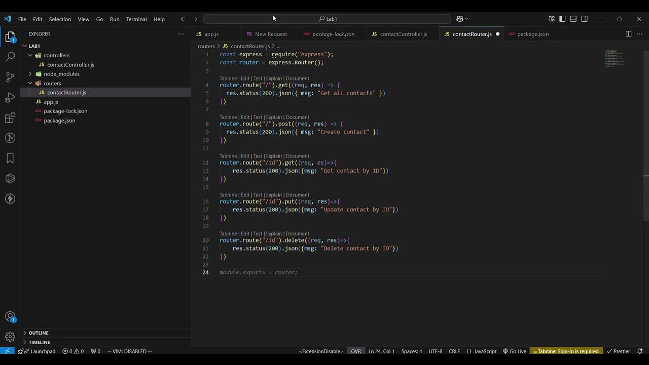 Lab2 NodeJS - YouTube