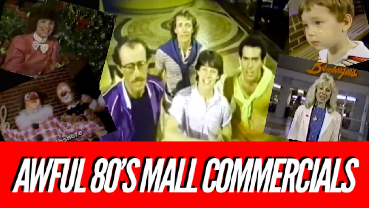 Cringe Local Mall Commercials from the 80s - YouTube