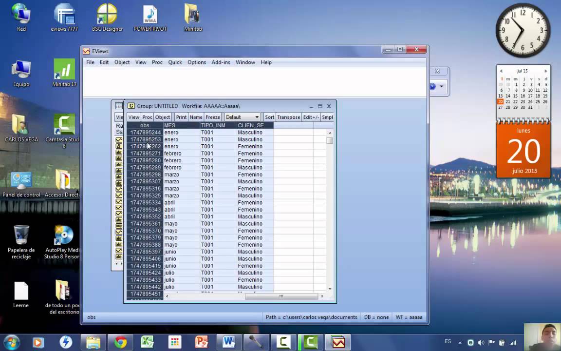 Consulta En Eviews Youtube 0169