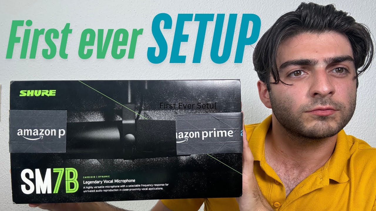 Shure SM7B, My First Mic Setup as a Beginner YouTuber, Personal View ...
