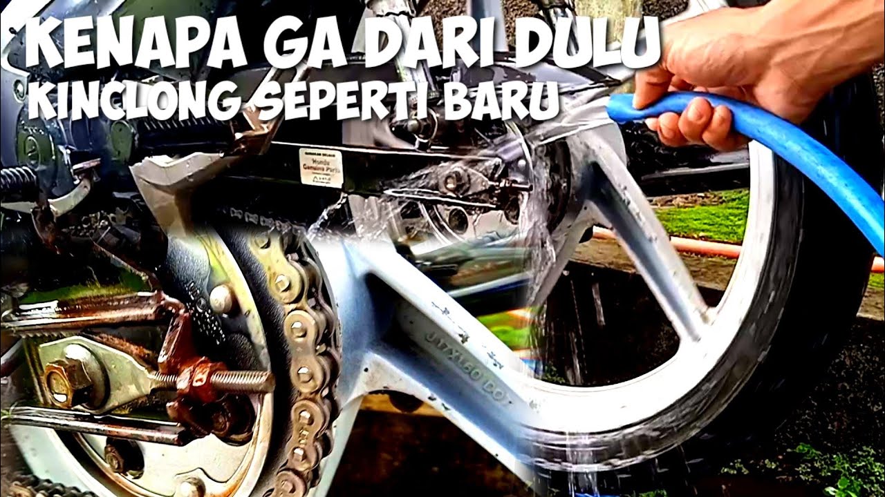 Tukang Cuci Motor Harus Tau,Cara Membersihkn Rantai Motor Seperti Baru ...