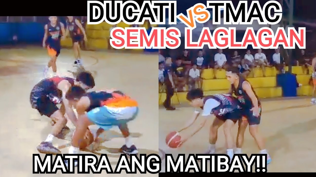 MATIRA ANG MATIBAY!! DUCATI VS TMAC SENIORS SEMIS BAKBAKAN - YouTube