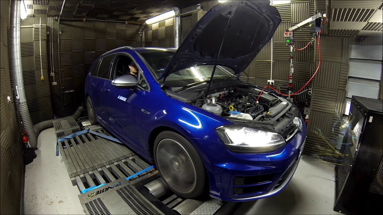 VW Golf R - Custom Tune at Motorsport Developments In Blackpool ...