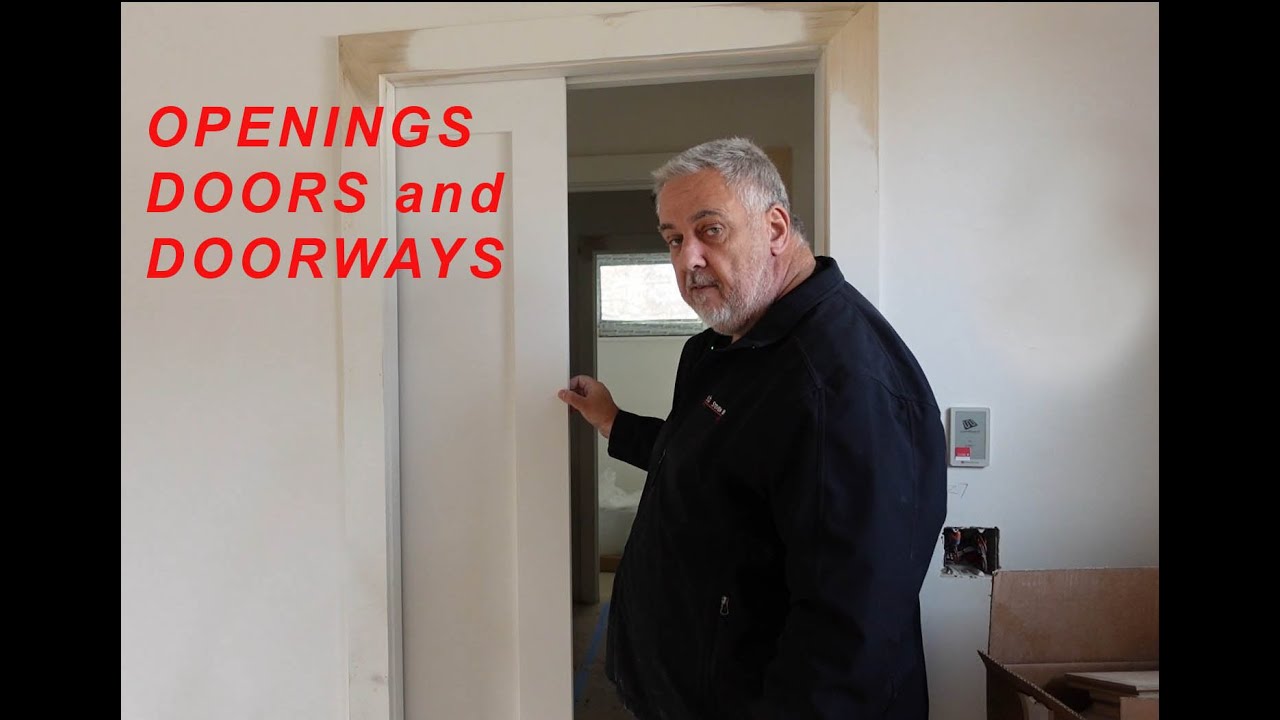 DOORWAYS, OPENINGS, and DOORS - YouTube