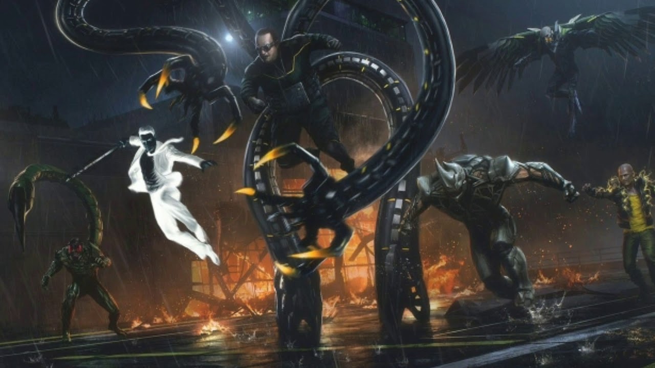 Spiderman Sinister Six Wallpaper