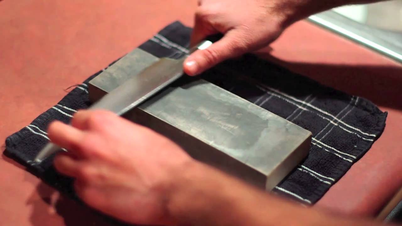 Sharpen a Knife: Basic Motions - YouTube
