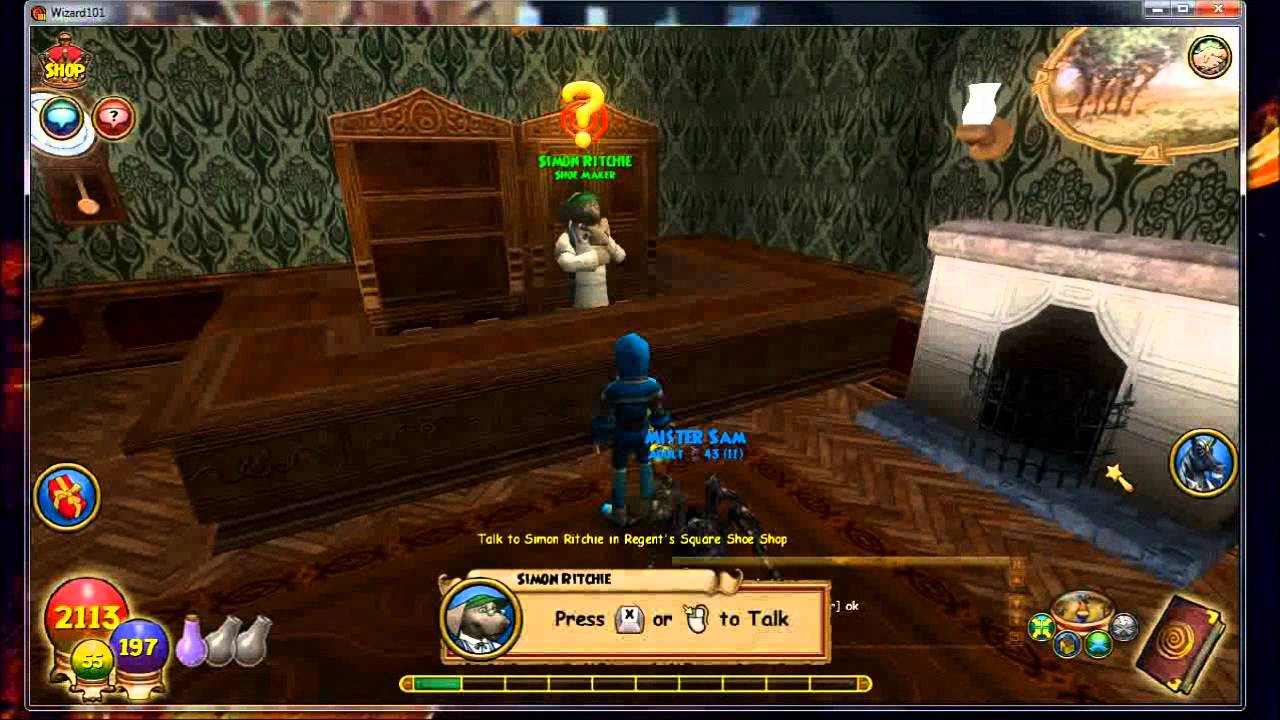 Wizard 101 Playthrough - Marleybone - Part 25 - YouTube
