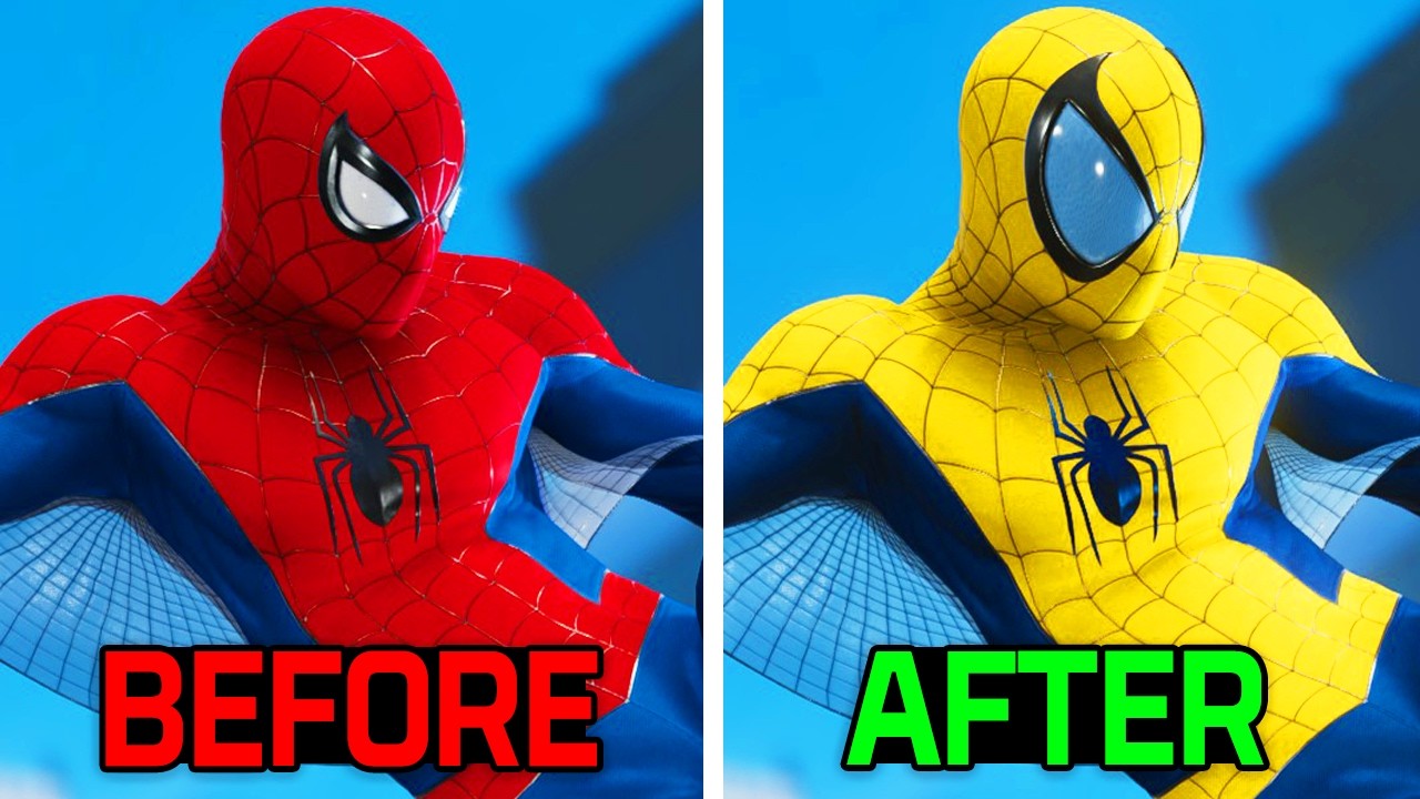 So... This Spider-Man Suit Has 3 BILLION Combinations In Marvel's ...