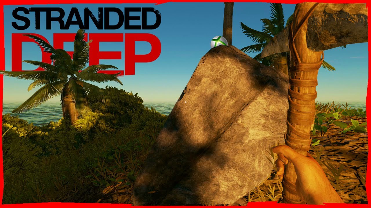 Stranded Deep Mining Tool & Raft Building - YouTube