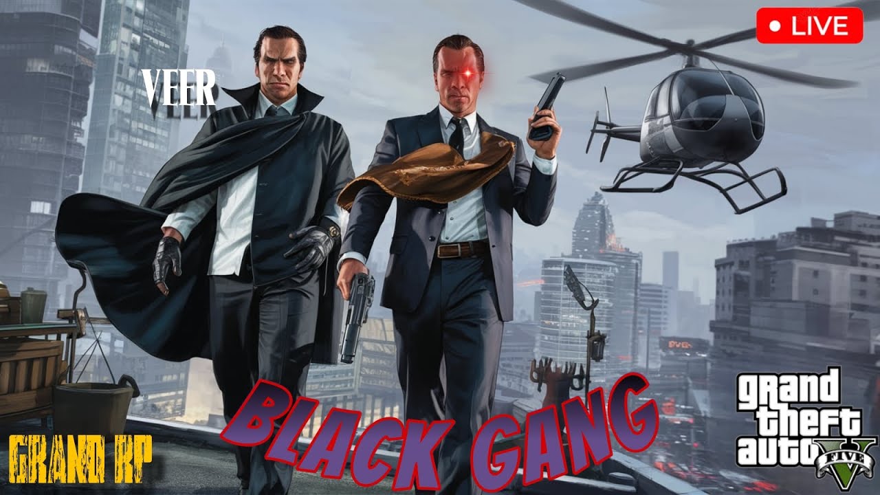 NEW HOUSE FOR BLACK GANG || GRAND RP LIVE STERM 🛑 - YouTube