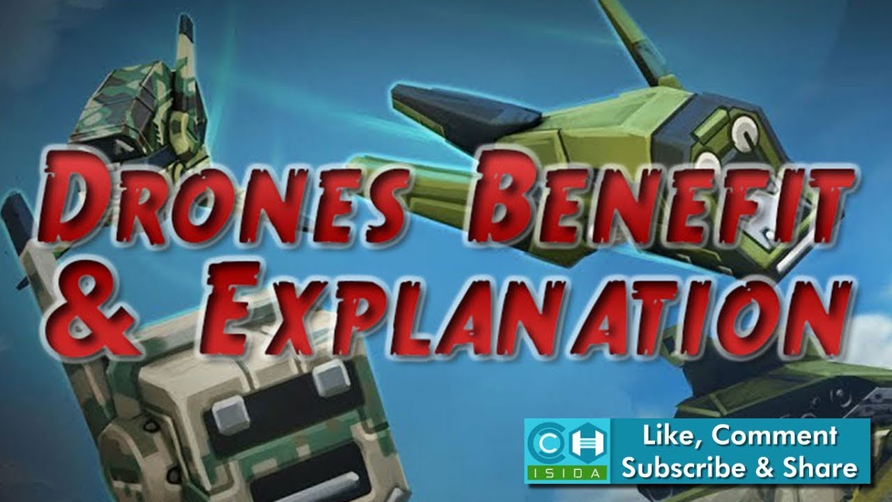 Tanki Online Drones Benefit and Explanation - YouTube