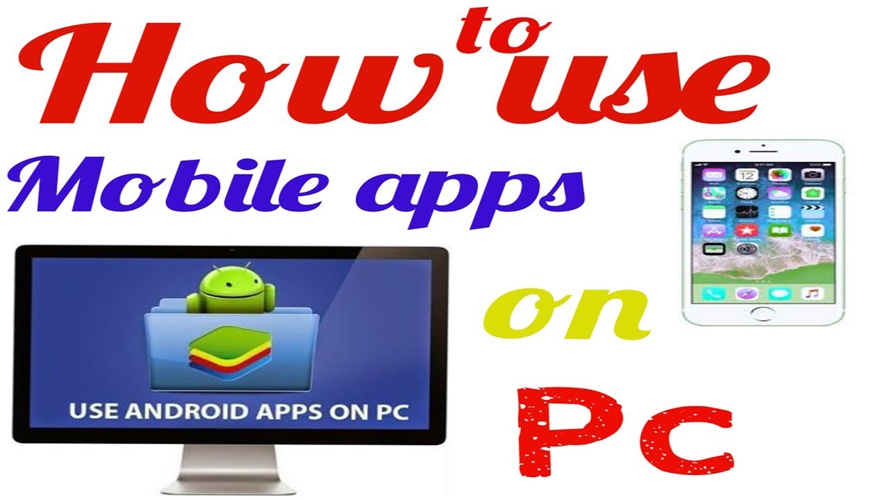 How to use mobie apps on Pc ||Bluestack - YouTube
