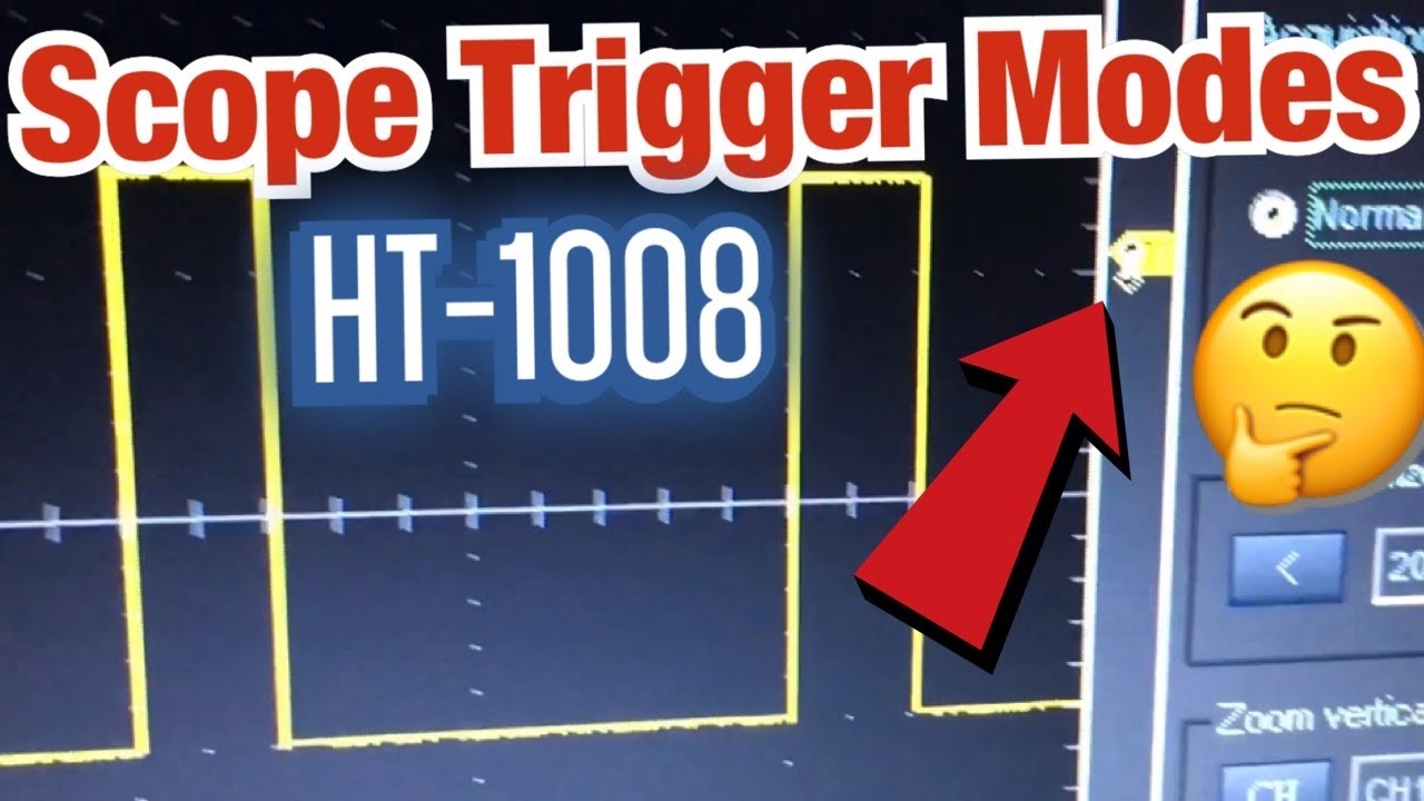 Oscilloscope Trigger Modes - YouTube