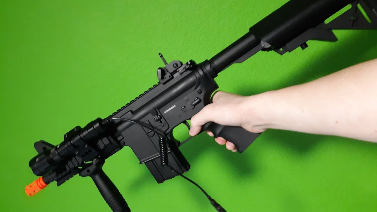 Stubby Killer M4 Airsoft AEG review - YouTube