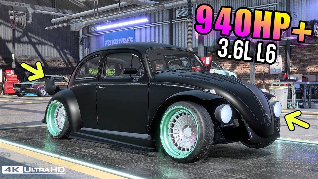 940HP VOLKSWAGEN BEETLE in NFS Heat | Insane Max Build & Customization ...