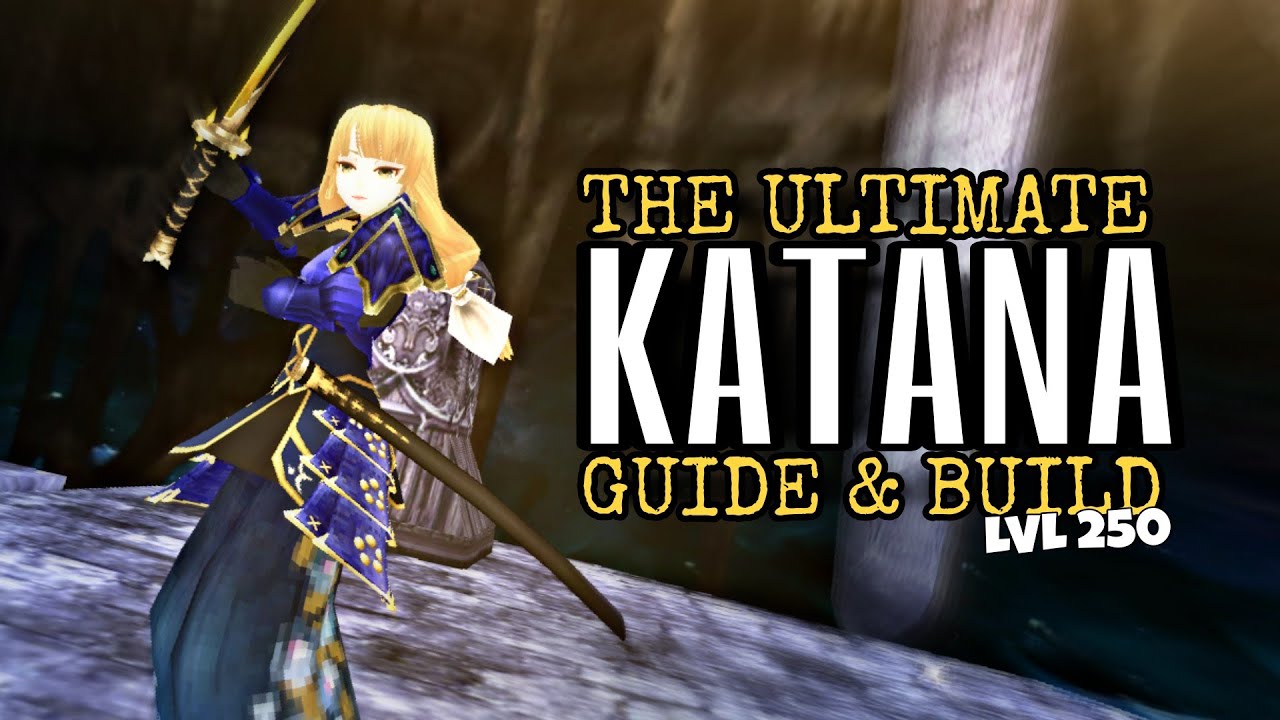 Toram Online - ULTIMATE KATANA GUIDE! | 250 BUILD (Stats, Skill ...