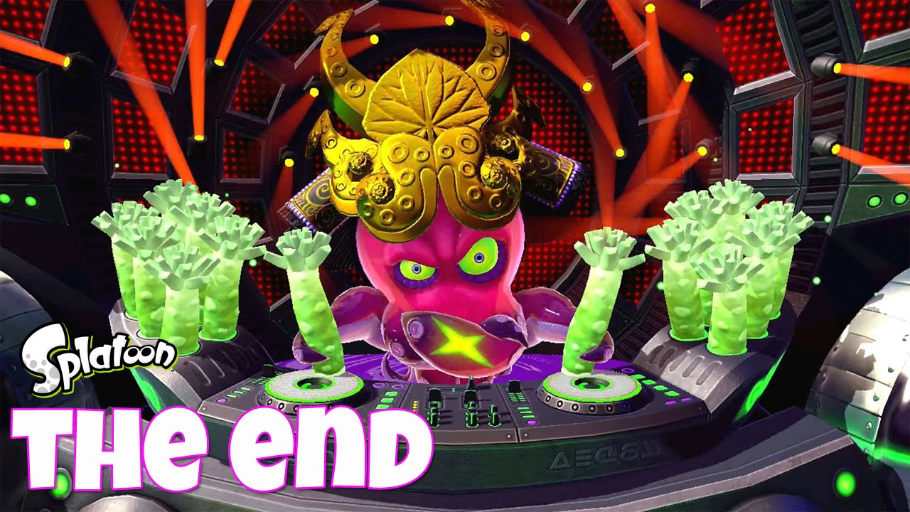 Splatoon Campaign - THE END: Enter the Octobot King! [Wii U Gameplay ...