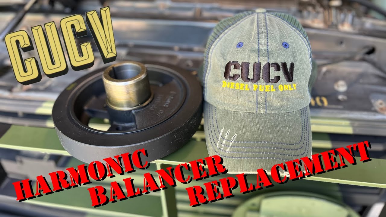 CUCV M1009 Harmonic Balancer Replacement - YouTube