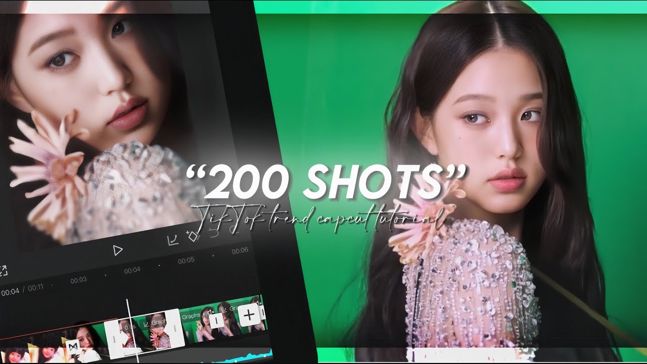 “200 shots”TikTok trend||capcut tutorials - YouTube