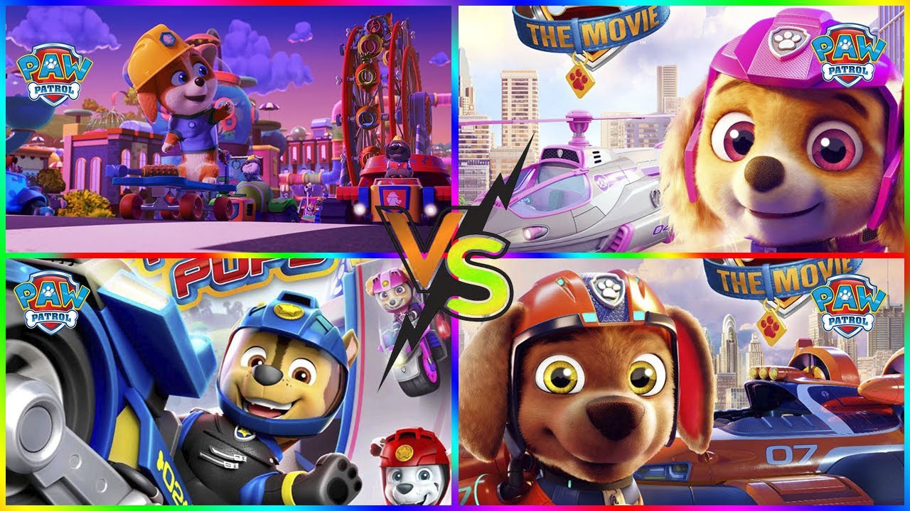 Paw Patrol Characters Comparison | Super Skye Edition - YouTube