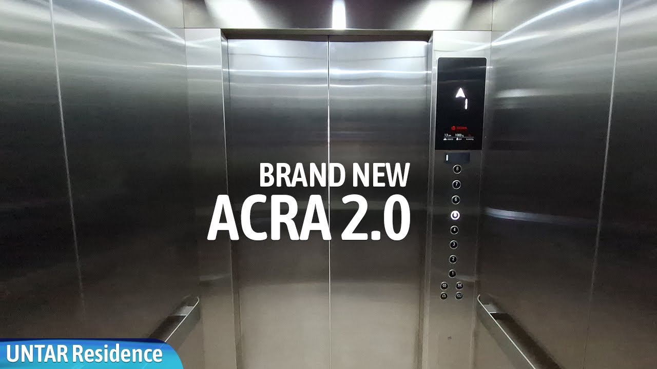 Brand New Sigma ACRA 2.0 Elevators - UNTAR Residence, Jakarta - YouTube