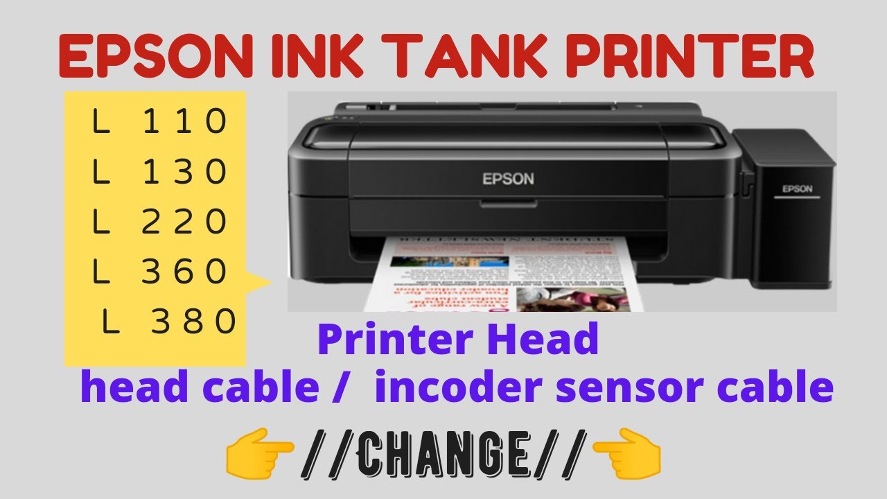 How To Change Epson Printer Head Head Cable Incoder Sensor Cable Epson L130 l220 l360 how-to-change-epson-printer-head-head-cable-incoder-sensor-cable-epson-l130-l220-l360