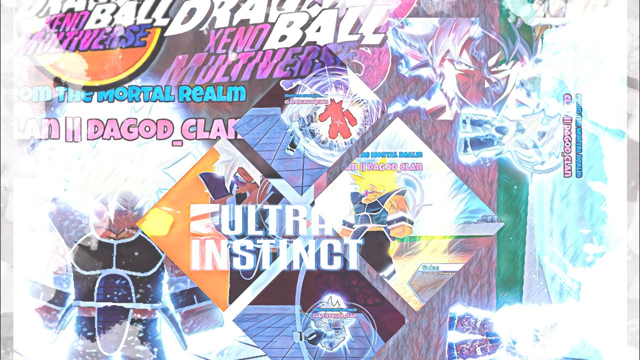 DBXM | Hybrid Saiyan CaC Ui & MUI Goku's Showcase Transformation ...