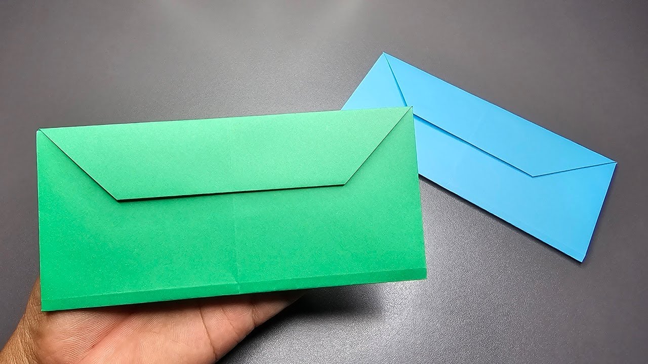 Paper envelope making at home - how to make diy paper envelopes - paper ...