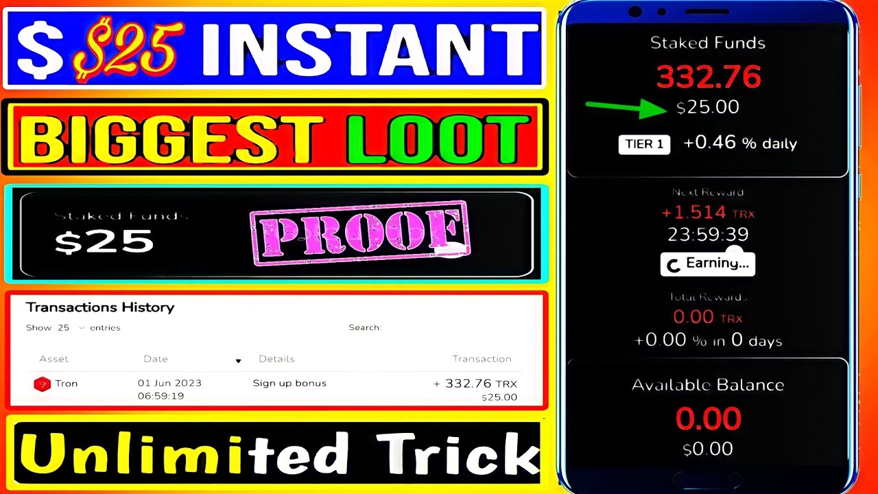 💥Stakelt wallet 25$ SingUp Bonus | Stakel twallet Payment Proof | Free ...