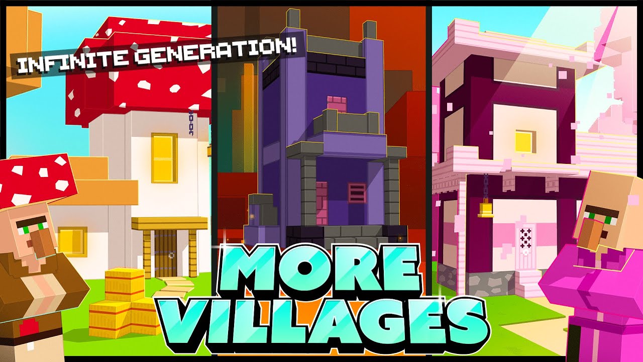 More Villages - OFFICIAL TRAILER | Minecraft Marketplace - YouTube