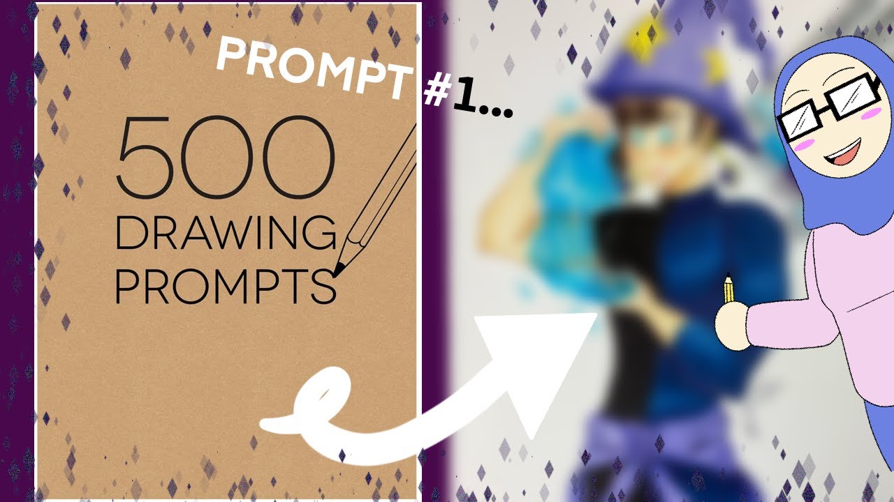 500 DRAWING PROMPTS - OC EDITION PART 1! - YouTube