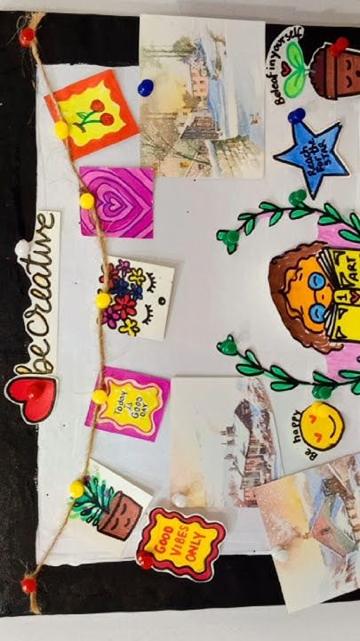 How to Make a Pinboard at Home Using Waste Materials ||Turn Trash into ...