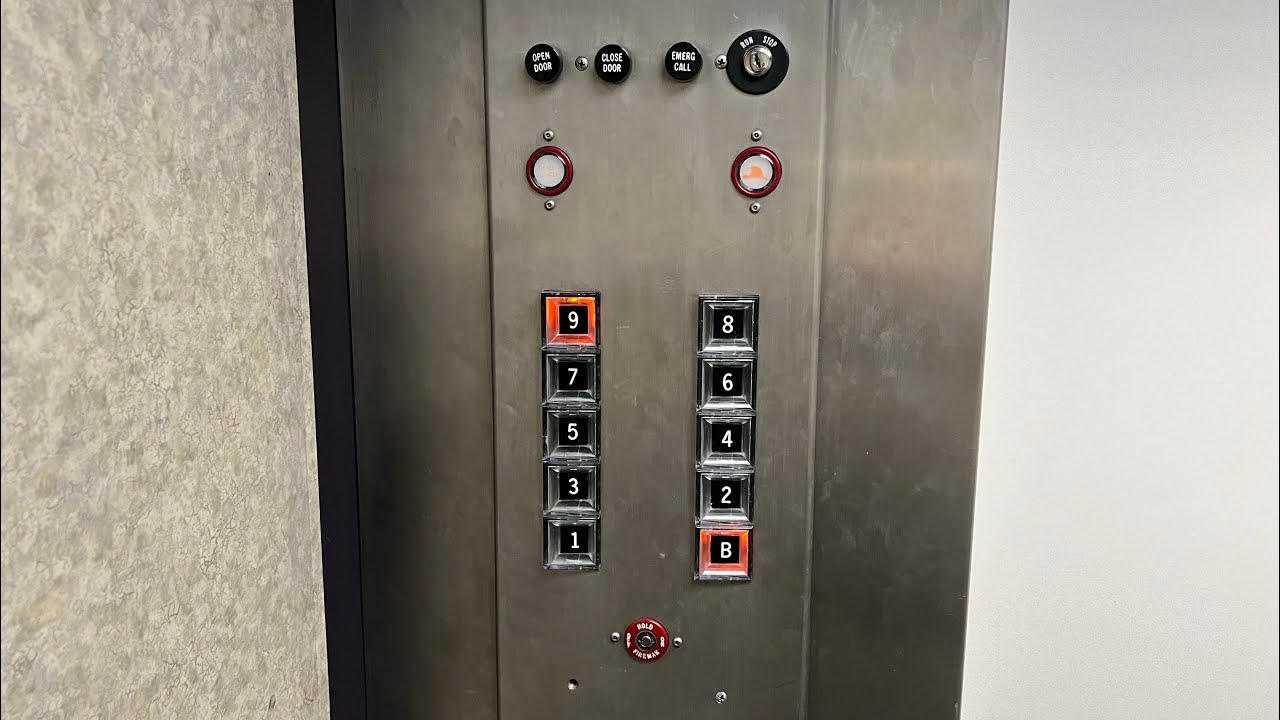 Original OTIS Autotronic Elevators - Euclid Enterpise Plaza - Euclid, OH - YouTube