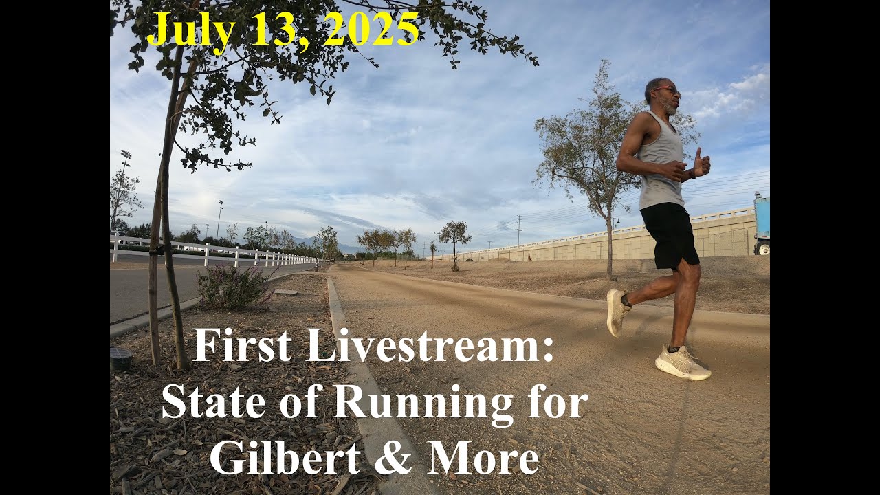 First Live Stream for Gilbert’s Running! - YouTube