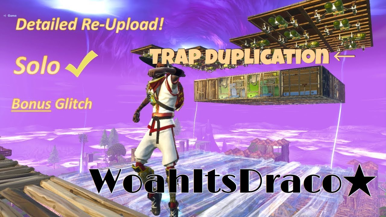 *NEW* solo trap duplication glitch (Fortnite STW) - YouTube