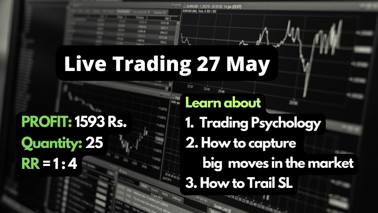 LIVE TRADE 27 MAY | BIG PROFIT WITH SINGLE LOT - YouTube