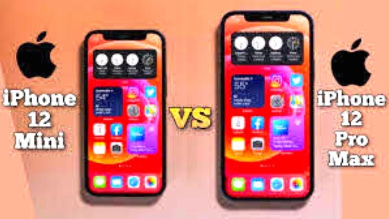 iPhone 12 Mini & iPhone 12 Pro Max Gaming PubG Test - YouTube