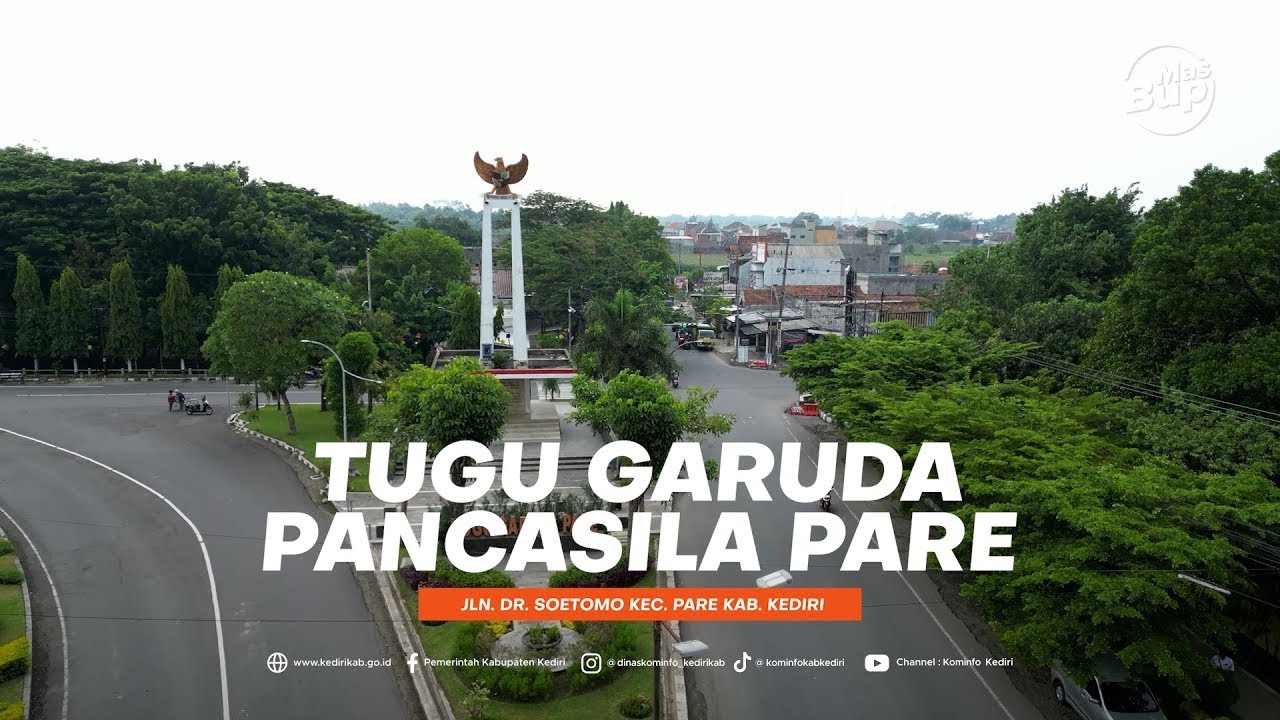 TUGU GARUDA PANCASILA PARE - YouTube