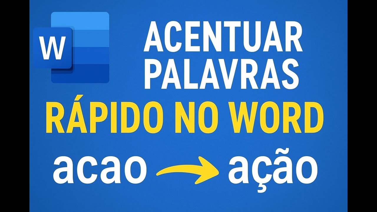 Aprende a acentuar palavras no Microsoft Word de forma rápida e prática ...