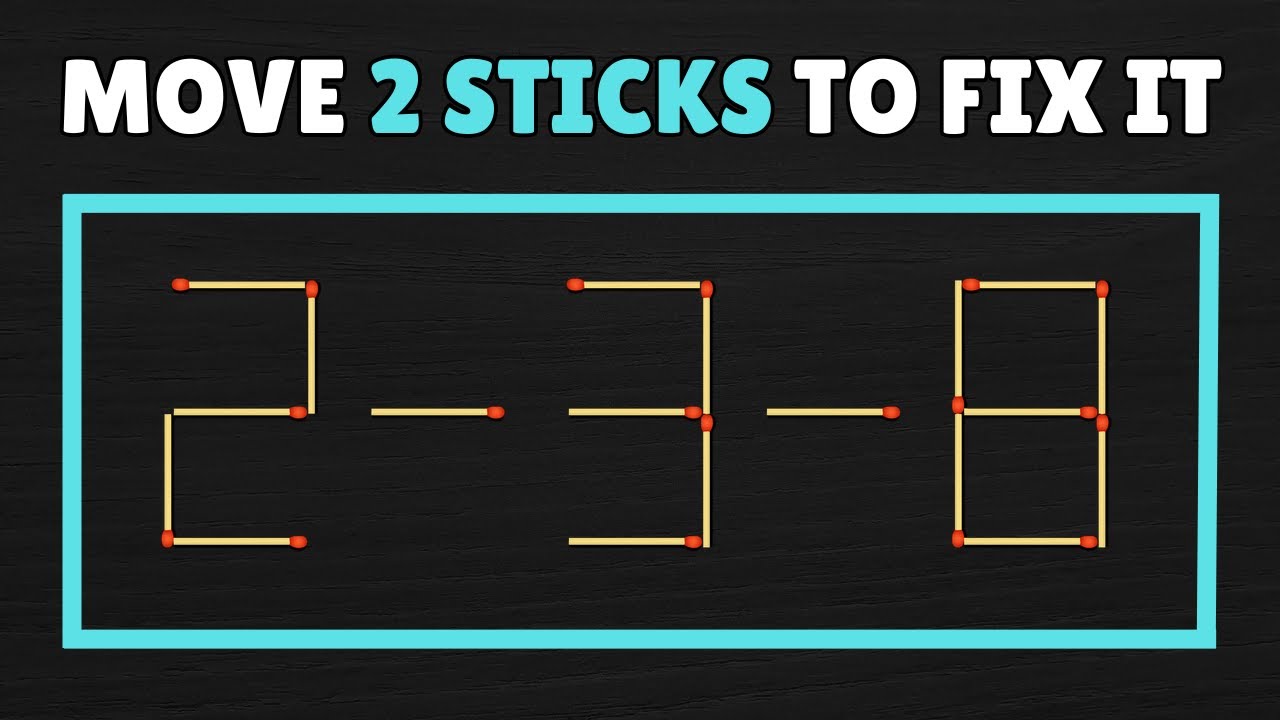 Genius Test! Can You Solve It in Two Stick Shifts? - YouTube