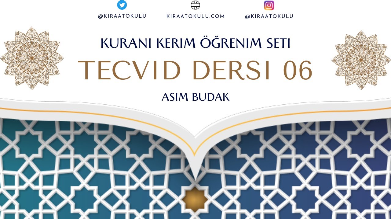 Kuran-i Kerim Öğrenim Seti - Ders 06 Bazen Kalin Bazen Ince Okunan ...