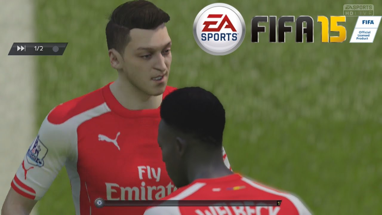 Temporadas Online | FIFA 15 Gameplay en PS4 - Arsenal Vs Chelsea, Duro ...