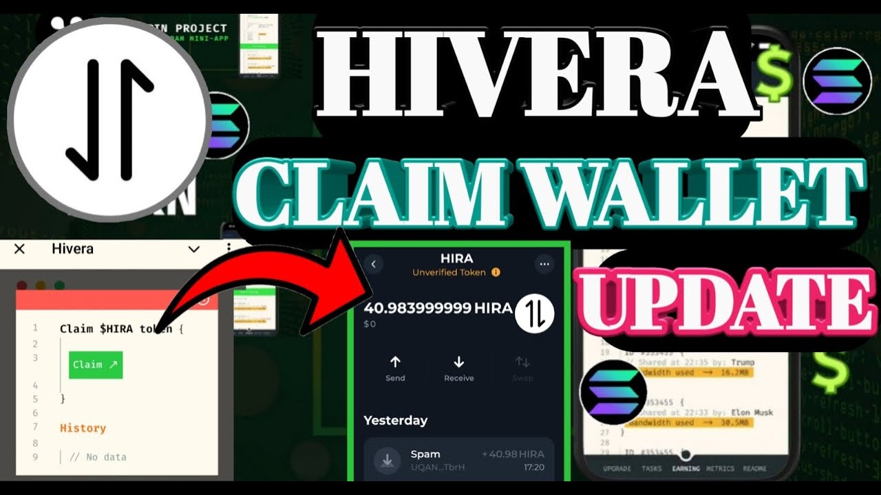 Hivera Claim Update। Hivera Depin Airdrop। Hivera Project Mining ...