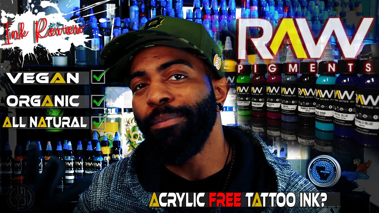 Vegan Tattoo Ink Review - Raw Pigments - All Natural - Organic ...