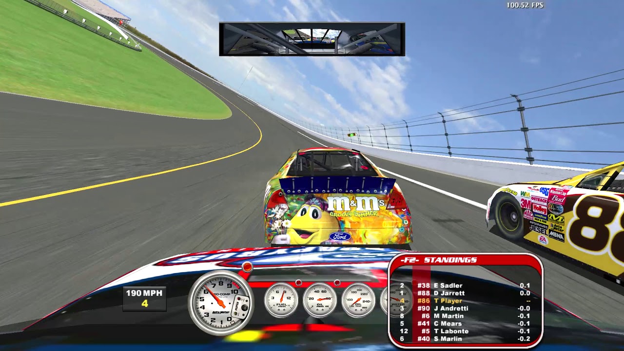 NR2003 Daytona Gameplay - Original Track Update - YouTube