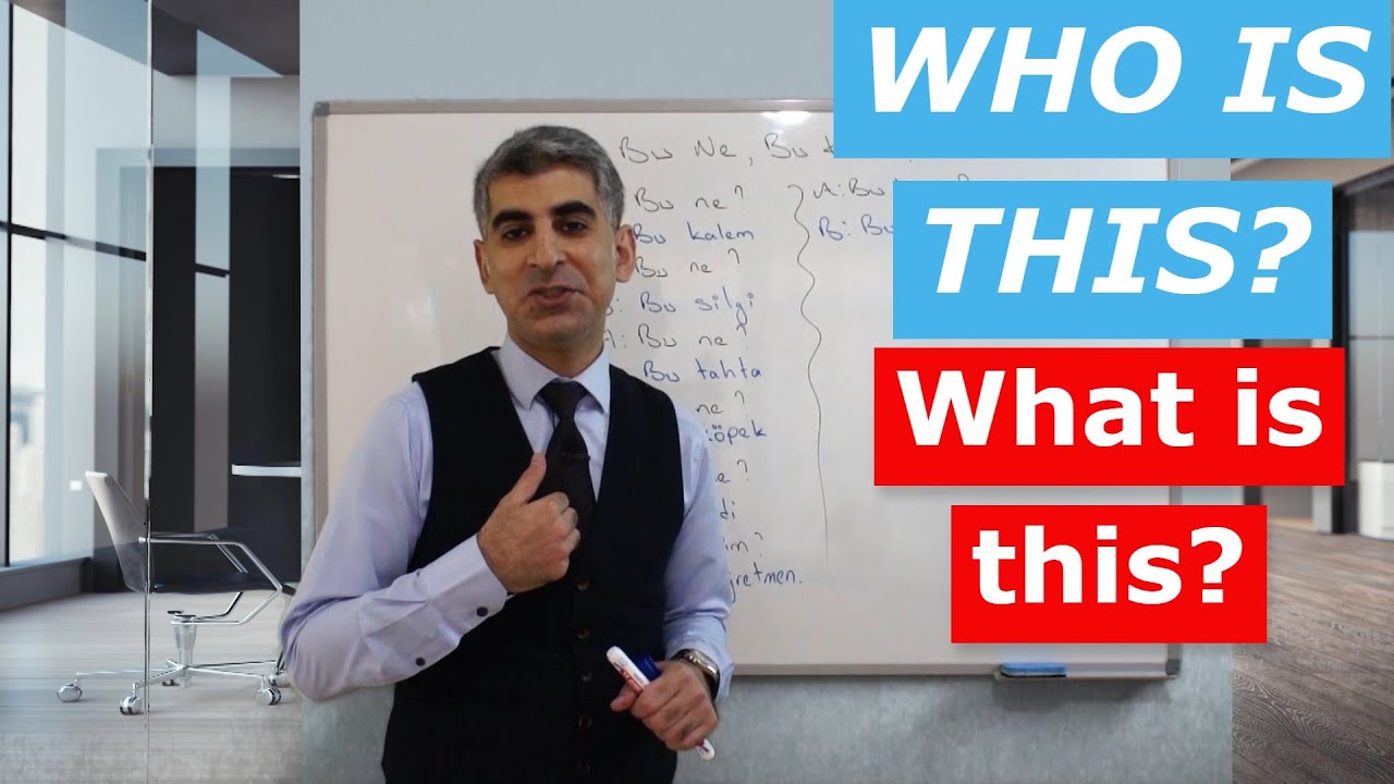 question words in turkish - Turkish lessons 3 - Turkish Grammar ...