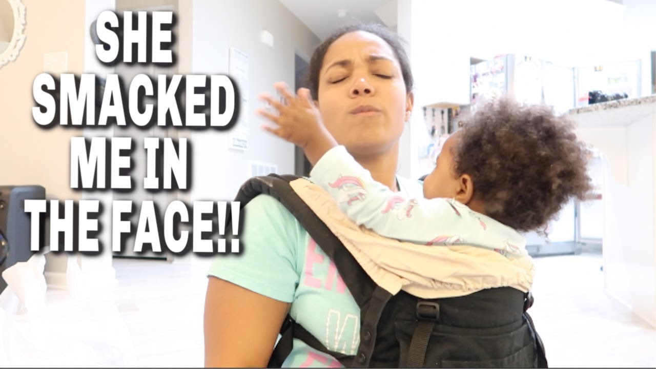 SHE SMACKED ME IN THE FACE! - YouTube
