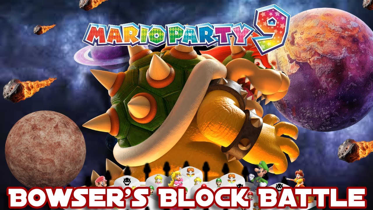 Mario Party 9: Bowser's Block Battle - YouTube