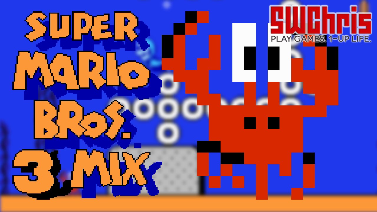 Super Mario Bros 3 Mix Rom Hack - World 6-6 (Custom Level) - YouTube